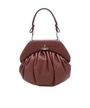 VIVIENNE WESTWOOD Brooke Leather Clutch Bag - No