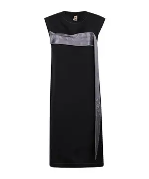 Marni Satin Trim Sleeveless Dress