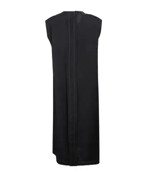 Marni Satin Trim Sleeveless Dress