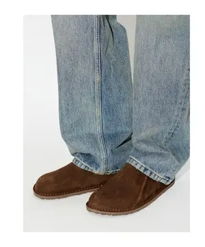 BIRKENSTOCK Round-toe Flat-soled Mules - Brown