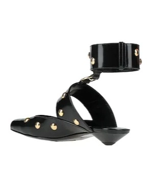 Chloé Square Toe Ballet Flats With Embellishments