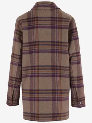 Woolrich Checked Double-face Oversized Coat - Multi-color