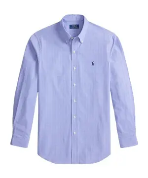 Polo Ralph Lauren Checked-pattern Logo-embroidered Shirt