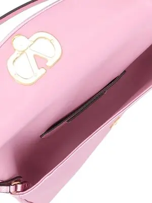 Valentino Garavani Vlogo Emblem Shoulder Bag - Rose