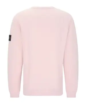 Stone Island Compass Patch Crewneck Sweatshirt - No