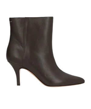 MAISON MARGIELA Minimalist Pointedtoe Ankle Boots - Black