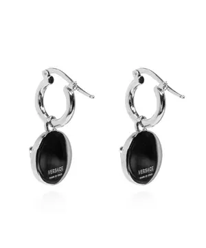 Versace Medusa Head Pendant Hoop Earrings