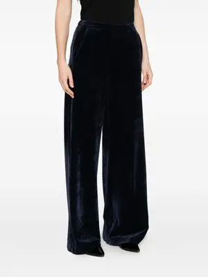 FORTE_FORTE High-waisted Wide-leg Casual Trousers