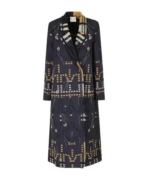 FORTE_FORTE Geometric Pattern Embroidered Jacket With Fringe Trim