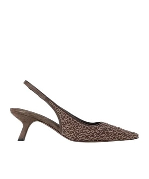 Brunello Cucinelli Squaretoe Midheels - Brown