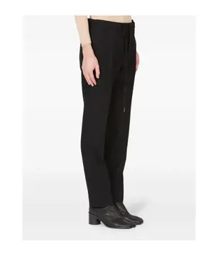 MAISON MARGIELA Drawstring Waist Tapered Leg Trousers