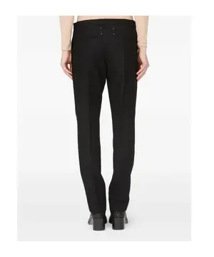 MAISON MARGIELA Drawstring Waist Tapered Leg Trousers