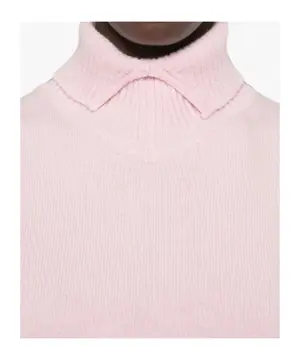 JIL SANDER Sleeveless High Neck Ribbed-knit Top - No
