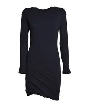 JIL SANDER Long Sleeve Crewneck Dress - No