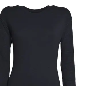 JIL SANDER Long Sleeve Crewneck Dress - No