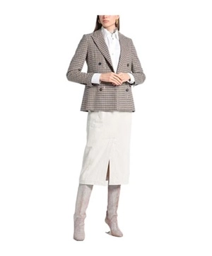 Brunello Cucinelli Checked Double-breasted Sequined Blazer