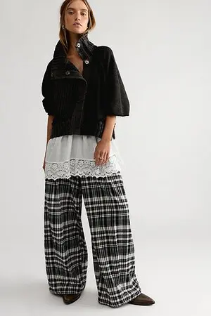 Free People Annie Cozy Funnel-neck Cardigan - Black