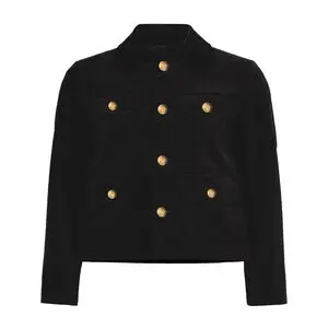 NILI LOTAN Lapel Casual Jacket - Black