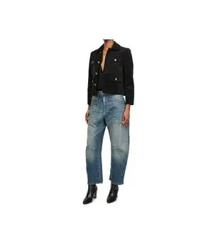NILI LOTAN Lapel Casual Jacket - Black