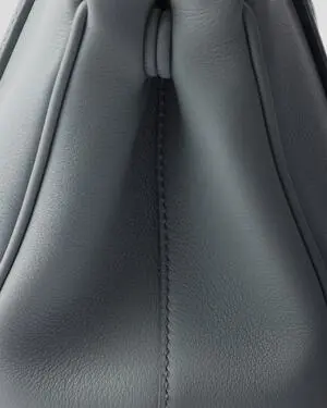 Prada Galleria Medium Leather Bag - Gray