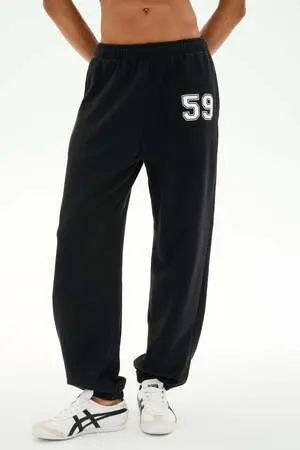Splits59 Serena French Terry Oversized Sweatpant - Black/59