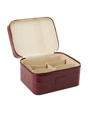ETOILE COLLECTIVE X Revolve Duo Vanity Case In Burgundy