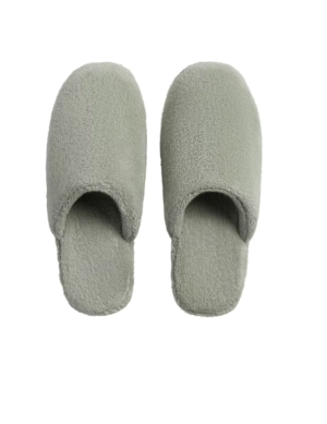 PARACHUTE Classic Plush Slippers - Sage