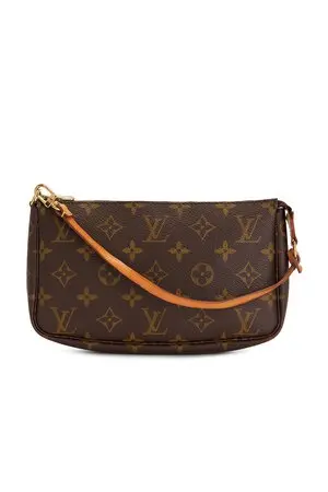 LOUIS VUITTON Monogram Pochette Accessoires Shoulder Bag - Brown