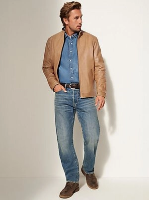 Overland Zachary Leather Jacket