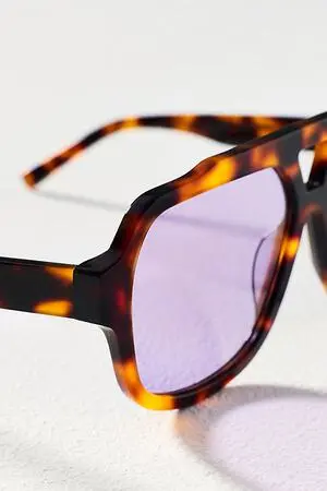 TRANSPARENT Cloud Aviator Sunglasses