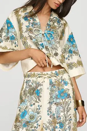 ALEMAIS Sophia Len Wide-leg Pants