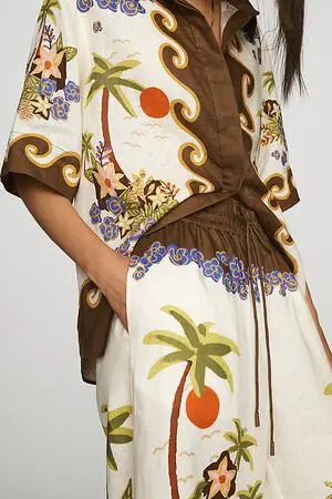 ALEMAIS Island Cove Wide-leg Pants
