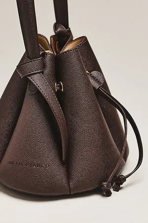 MELIE BIANCO Laguna Mini Bucket Bag - Chocolate