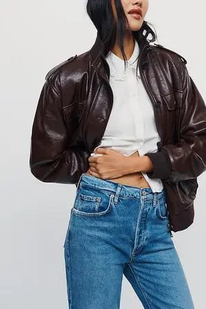 Anthropologie Agolde Lana High-rise Straight Jeans