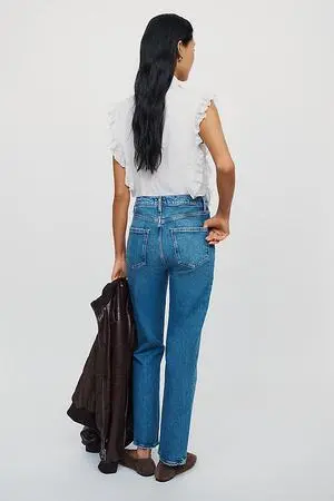 Anthropologie Agolde Lana High-rise Straight Jeans