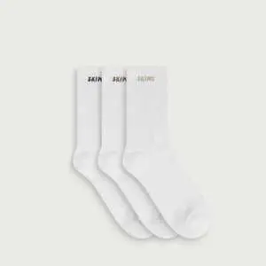 SKIMS Ribbed Crew Sock 3-pack - Multi