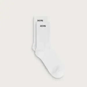 SKIMS Ribbed Crew Sock 3-pack