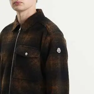 Moncler Check Shirt Jacket