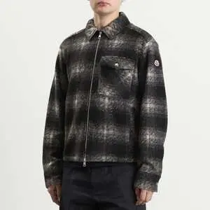 Moncler Check Shirt Jacket