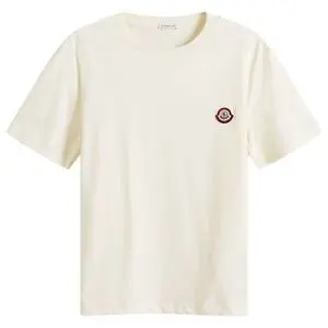Moncler Cotton Logo T-shirt - White
