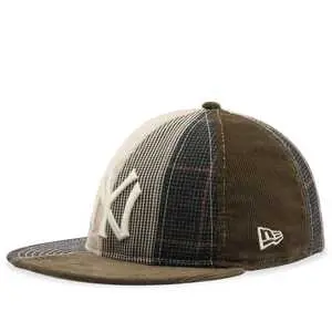 New Era New York Yankees Patchwork 9fifty Cap - Brown
