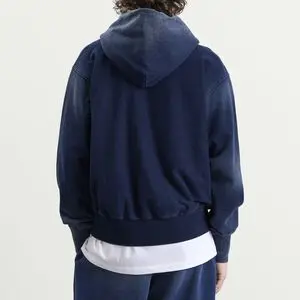 LES TIEN Heavyweight Hoodie - Dark Denim