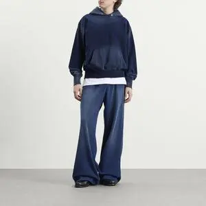 LES TIEN Heavyweight Hoodie - Dark Denim