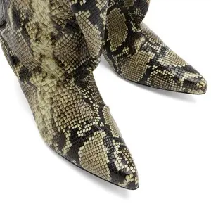 Toga Snake Embossed Boot