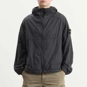 Stone Island Ultralight Nylon Stretch-tc Hooded Jacket