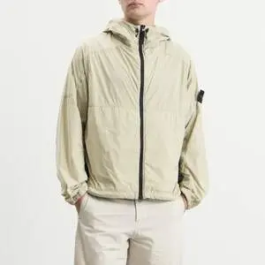Stone Island Ultralight Nylon Stretch-tc Hooded Jacket