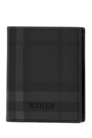 Burberry Printed Canvas City Wallet - Multicolor