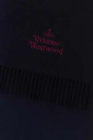 VIVIENNE WESTWOOD Midnight Wool Scarf
