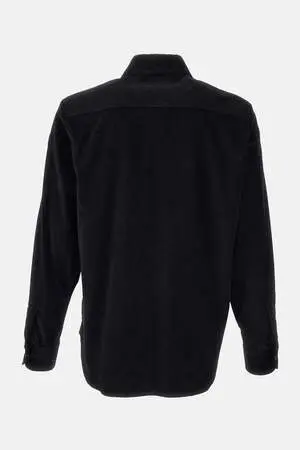 Moncler Corduroy Ribbed Sleeveless Overcoat - Black
