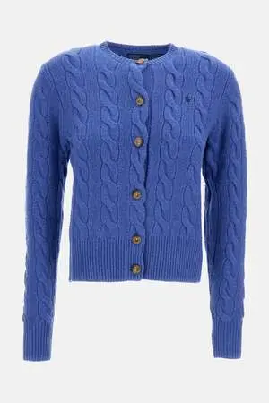 Polo Ralph Lauren Cable-knit Crop Cardigan